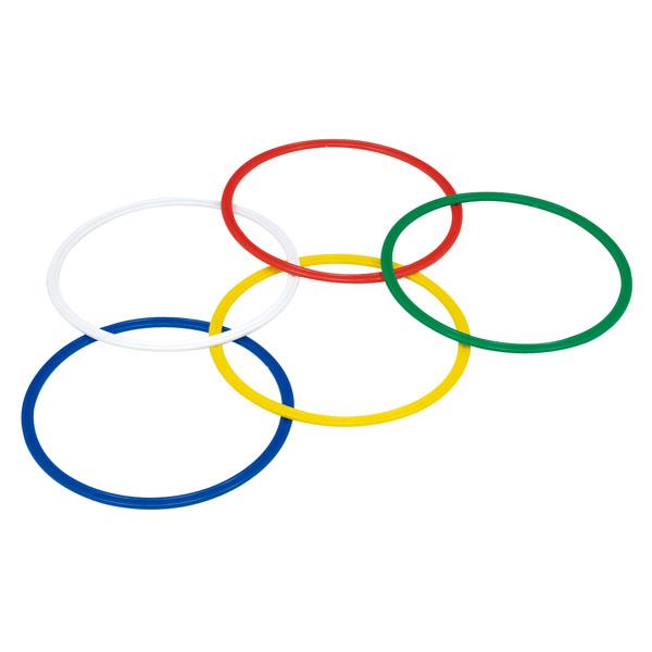 トーエイライト TOEI LIGHT ステップフラットリング40S5 学校 体育 授業 器具 スクール イベント レクリエーション アジリティ トレーニング ケンケンパ 体つくり ポイントマーカー  B2443　5色のバリエーションで表現運...