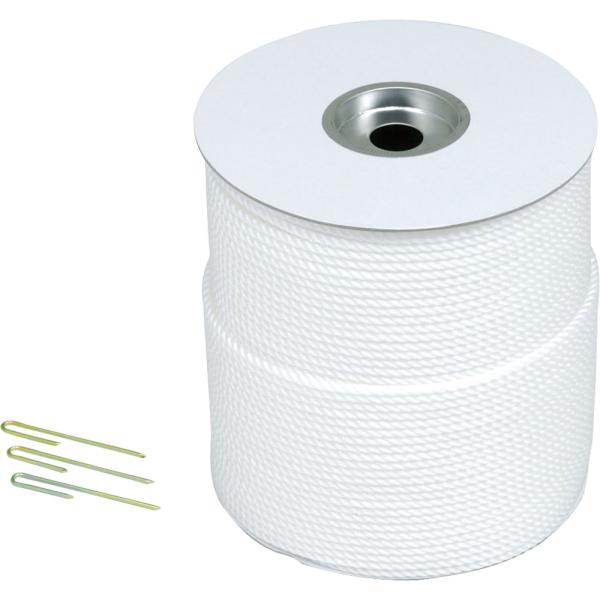 トーエイライト TOEI LIGHT グランドロープ 6×300 3 学校 体育 授業 器具 施設 グランド フィールド ラインロープ グランド整備 目印 運動会 イベント 部活動 クラブ サークル  G1581　運動会等のグランド設営に役...