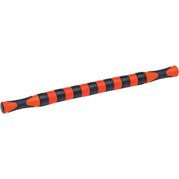 トーエイライト TOEI LIGHT マッサージスティックローラー レッド 赤 ブラック 黒 ストレッチ コリ解消 肩こり ストレートネック 腰痛 筋肉痛 足 デスクワーク マッサージ  H7253　首・腰・足、あらゆる部位の緊張した筋肉を...