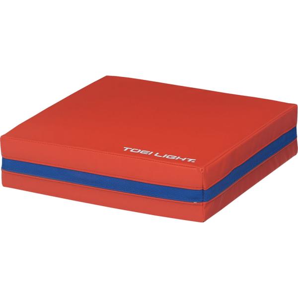 トーエイライト TOEI LIGHT 【メーカー直送品】 ジャンプ&amp;スプリングマット4 学校体育器具 マット 裏面すべり止め 体つくり運動 表現運動 防炎 防水 乗る 跳ねる 降りる 赤 体育館  U7045R　乗って、跳ねて、降り...