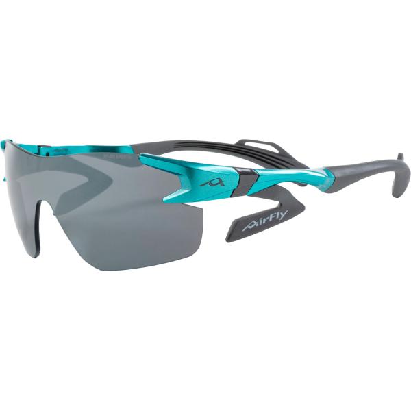 エアフライ Airfly エアフライ Airfly 鼻パッドがないスポーツサングラス AF-302 C-32SP エメラルドグリーン UVカット率99以上 熱中症対策 ランニング  AF302C32SP　2022NEWMODELのAF-30...
