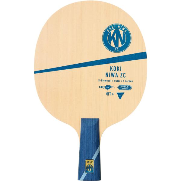 ヴィクタス VICTAS 丹羽孝希 KOKI NIWA ZC CHN ラケット ペンタイプ ペンラケット 丹羽選手 中国式 卓球部 部活 練習 自主練 攻撃的  310303　卓球　[Zカーボン]をダイナシェル設計で搭載、表面には桧材を使用...