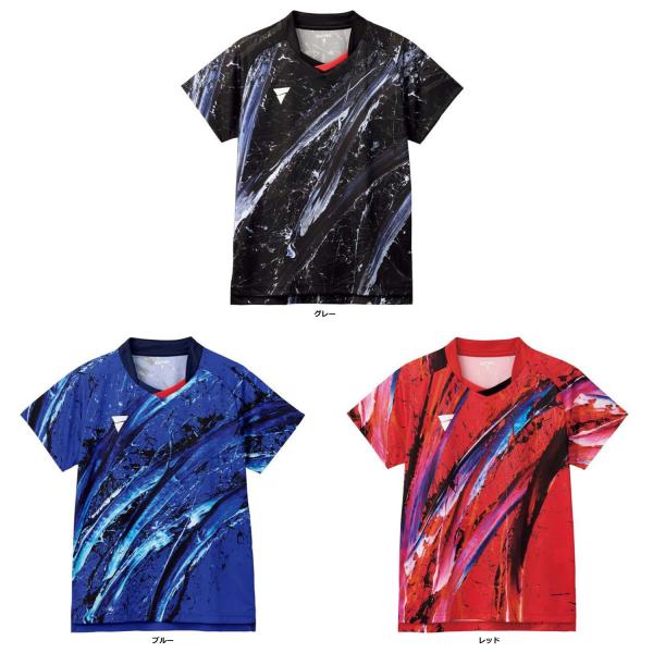 ヴィクタス VICTAS V-OGS418 ゲームシャツ トップス 吸汗速乾 部活 トレーニング 練習 試合 大会   512406　卓球 爆買