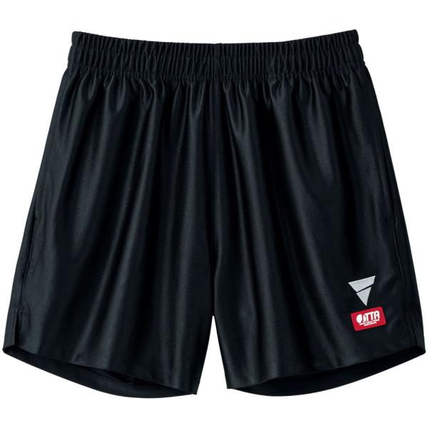 ヴィクタス VICTAS ゲームパンツ V-GP225 パンツ ウェア ショートパンツ トレーニング JTTA公認 吸汗速乾   522102 1000　卓球　ティカロパンツで使用の光沢感のある素材を継承。短めの股下丈で動きやすいベーシック...