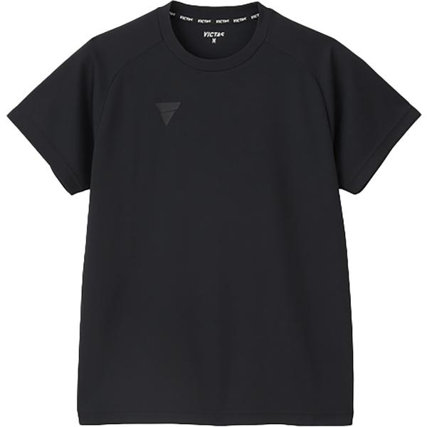 ヴィクタス VICTAS V-TS508 532501　卓球　共色のプリントで VICTAS スピリッツをプリントしたシンプルな TEE シャツ。  爆買