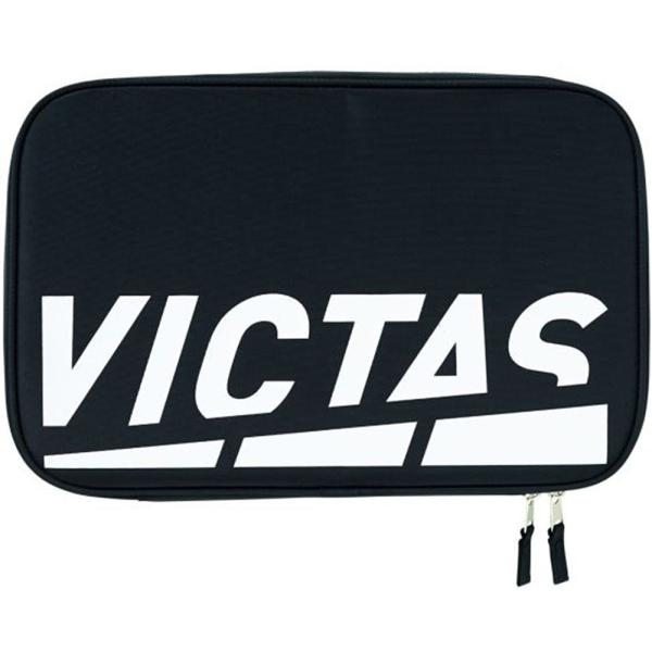 ヴィクタス VICTAS プレイ ロゴ ラケット ケース PLAY LOGO RACKET CASE ラケットバッグ ハードケース 最大2枚 サイズ/W32cm×H21cm×D4cm  672101 1900　卓球　スタンダードなスクエア型...