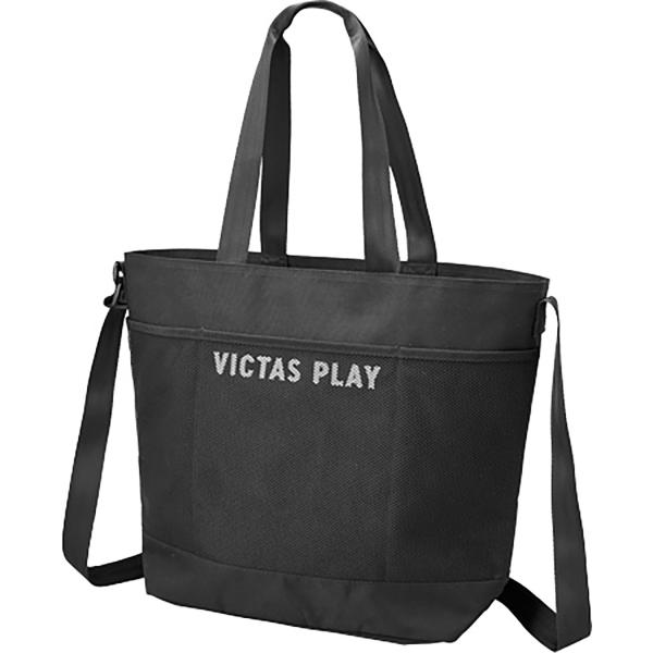 ヴィクタス VICTAS メッシュポケット ダブルストラップトート  682501　卓球　メッシュとのレイヤーがアクセントのショルダーとトートの2ウェイ横型トートバッグ  爆買