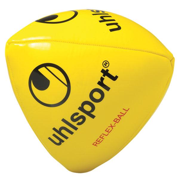 ウールシュポルト uhlsport リフレックスボール  1001481 01　サッカー　反射神経・集中力・アジリティを鍛えるゴールキーパー専用トレーニングボール。三角形の 4 面パネルで予測不可能な動きを生み出します。  爆買