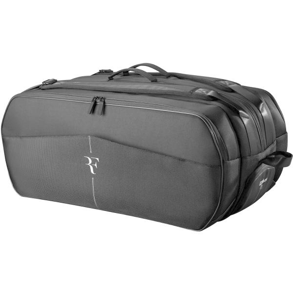 ウイルソン Wilson RF TOURNAMENT RACQUET BAG BLACK ラケットバッグ ブラック 黒 ラケット15本収納可能 部活 クラブ活動 サークル  WR80327010　テニス　ロジャー・フェデラーが0から開発に携...