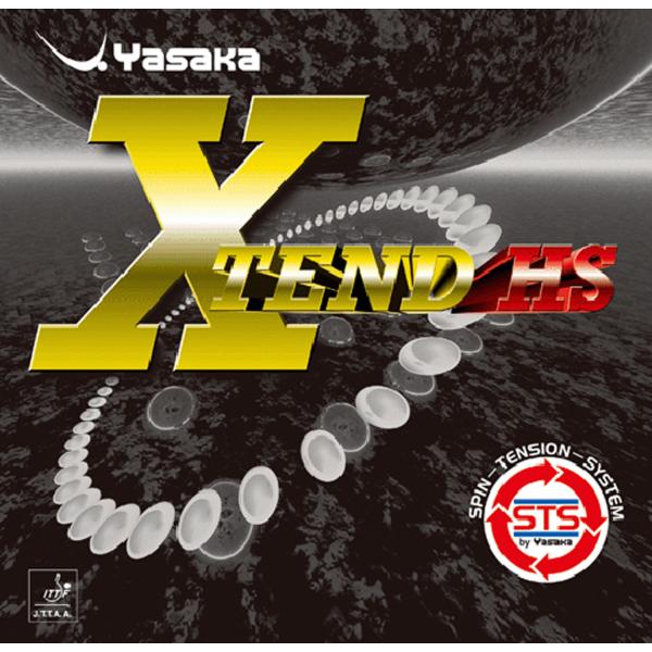 ヤサカ Yasaka エクステンドHS 卓球ラバー   B71 90　卓球　[XTEND]をベースに、ハードヒッター向けに設計し直すことで、ハイスピードを実現しました。ややハードな打球感でハードヒット時に究極のスピンとスピードが得られる。ノ...