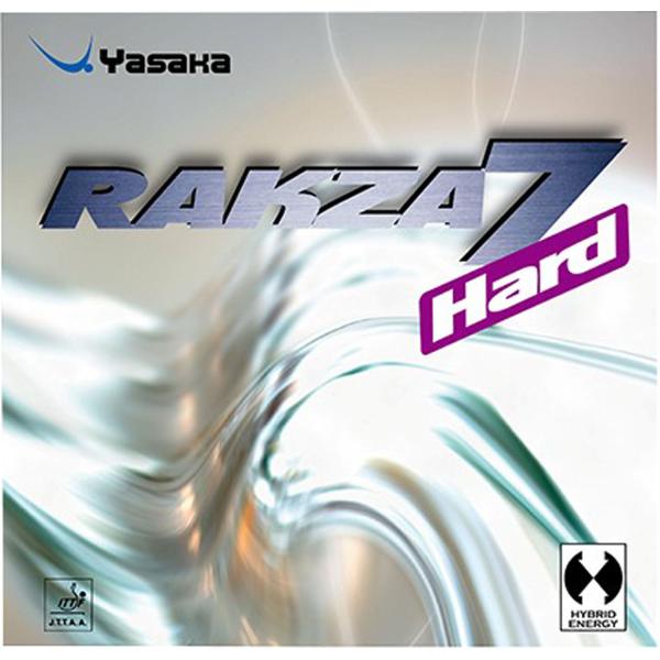 ヤサカ Yasaka ラクザ7ハード RAKZA7 Hard 裏ソフトラバー ハードスポンジ JTTA公認 スピン性能 回転 パワフル 部活 クラブ サークル トレーニング 試合 大会  B79　卓球　ハードスポンジを採用する事で扱いやすさ...