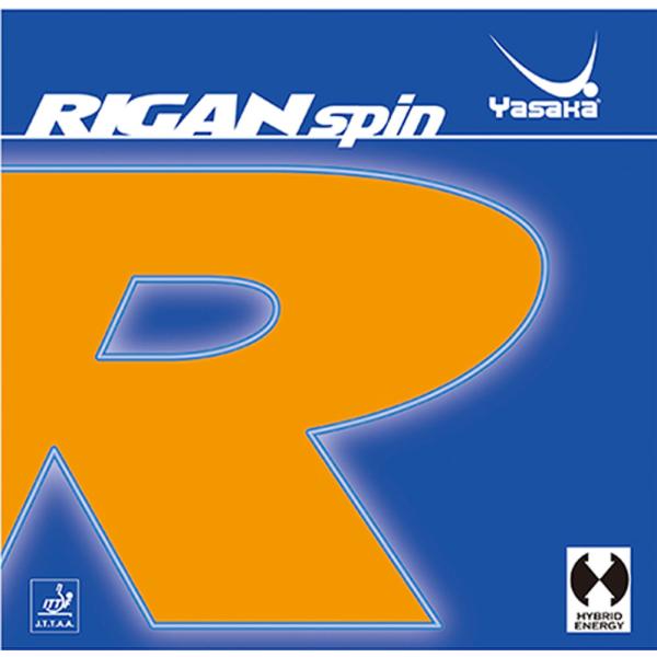 ヤサカ Yasaka ライガンスピン RIGAN SPIN ハイブリッドエナジー型裏ソフトラバー 裏ラバー 裏ソフト スポンジ硬度40-45 パワー 部活 練習 トレーニング 新入生  B86 20　卓球　高い安定性を維持しながらも スピン...