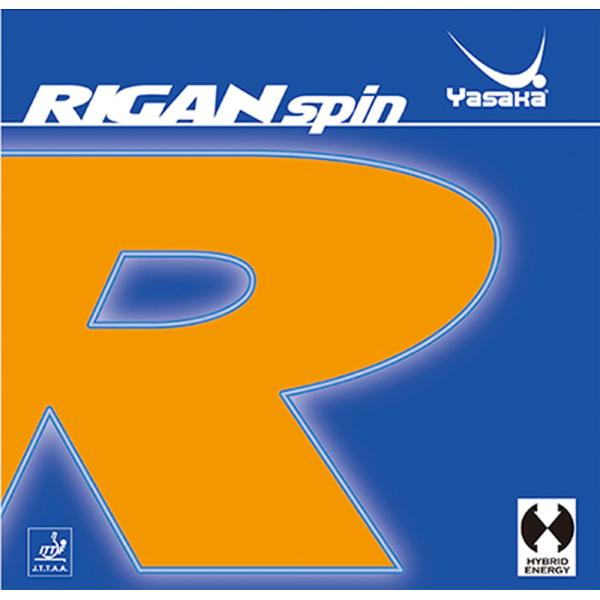 ヤサカ Yasaka ライガンスピン RIGAN SPIN ハイブリッドエナジー型裏ソフトラバー 裏ラバー 裏ソフト スポンジ硬度40-45 パワー 部活 練習 トレーニング 新入生  B86 90　卓球　高い安定性を維持しながらも スピン...