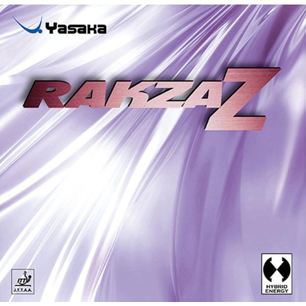 ヤサカ Yasaka ラクザZ ハイブリッドエナジー型 裏ソフト ドイツ製 ラバー トップシート スピン 五十嵐史弥選手  B87 90　卓球　ラクザZはラクザシリーズで初の粘着性トップシートを採用。新開発の粘着性トップシートが打球時にボー...