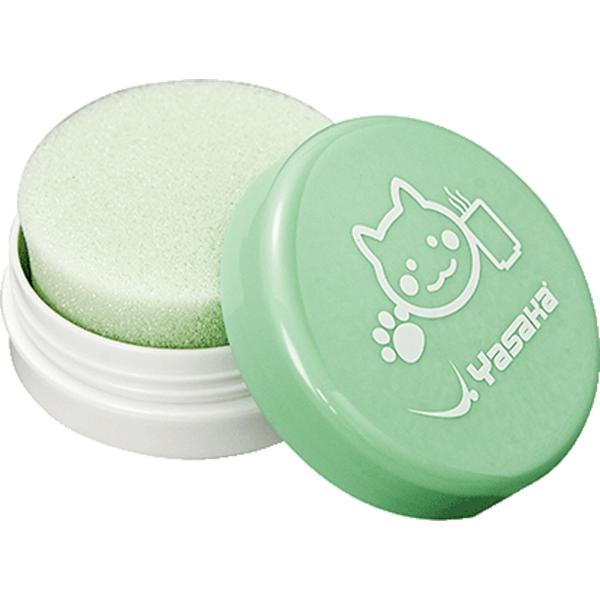 ヤサカ Yasaka にゃんこカテスポ ラバークリーナー用キャップ付きスポンジ カテキン配合 抗菌防臭 ラバーケア メンテナンス お手入れ 部活 練習 トレーニング 合宿 新入部員  Z202　卓球　抗菌防臭カテキン配合スポンジ仕様のかわい...