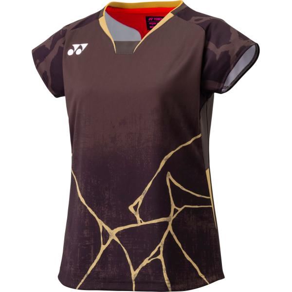 ヨネックス YONEX ウィメンズゲームシャツ   フィットシャツ   20962　テニス　バドミントンにおける独特な動きを研究し開発したヨネックス社独自の立体設計[ PRECISION MOVE ]テクノロジーを採用。脇や股下で生じる不快...