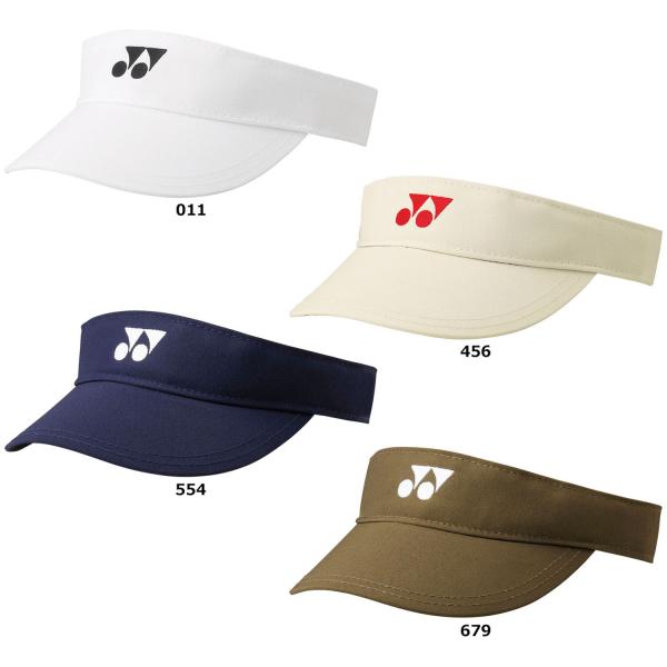 ヨネックス YONEX ウィメンズサンバイザー レディース 帽子 バイザー UVカット 背面マジックテープ サイズ調整可能 フロントロゴ 熱中症対策 紫外線対策 UVカット スポーツ  40113　テニス　フロントにロゴが入ったベーシックな...