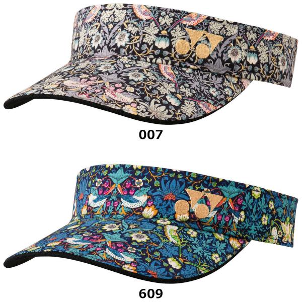 ヨネックス YONEX ウィメンズサンバイザー レディース 帽子 キャップ バイザー 熱中症対策 練習 テニス 屋外 練習 トレーニング ヘッドウェア リバティ・ファブリックス  40118　テニス　イギリスのリバティ社が作り上げる独創的な...