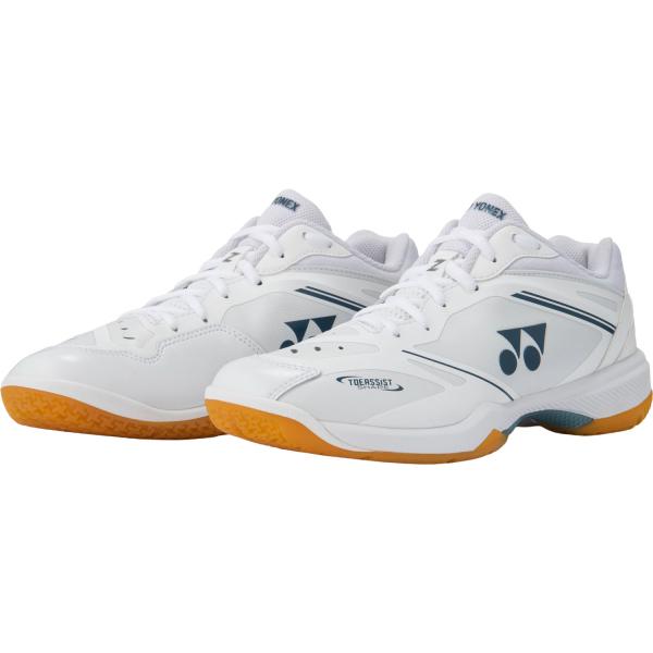 ヨネックス YONEX パワークッション 65Z スリム  SHB65Z4S1　バドミントン 　衝撃吸収性、反発性を併せ持つ[パワークッションプラス]を搭載し、優れたフィット性と屈曲性で攻撃的なフットワークを生むバドミントンシューズ。