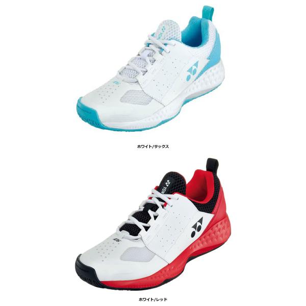 ヨネックス YONEX パワークッション 106 クレー・砂入り人工芝コート用 シューズ 靴 スニーカー 軽量 衝撃吸収 疲れにくい 負担軽減 クッション性 快適 メンズ レディース  SHT106　テニス　快適な履き心地と安定性を両立させ...