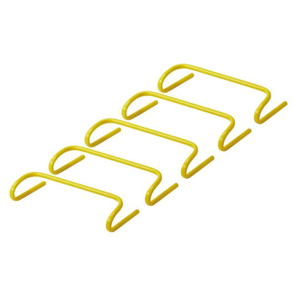 ゼット学校体育 ソフトハードル 5本1組  筋トレ トレーニング 体力づくり 部活動 クラブ活動 練習 試合 大会 スポーツ大会 自主練 朝練 サークル 塩化ビニール  ZS3304　塩化ビニール製の柔らかいハードルです。  爆買