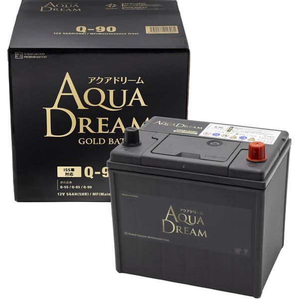 『AQUA DREAM GOLD BATTERY』は、環境に考慮した工法で高性能を長く維持できるバッテリーです。