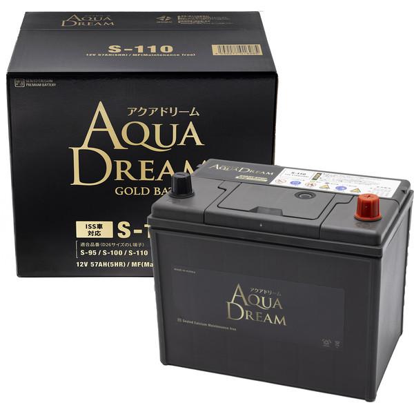 『AQUA DREAM GOLD BATTERY』は、環境に考慮した工法で高性能を長く維持できるバッテリーです。