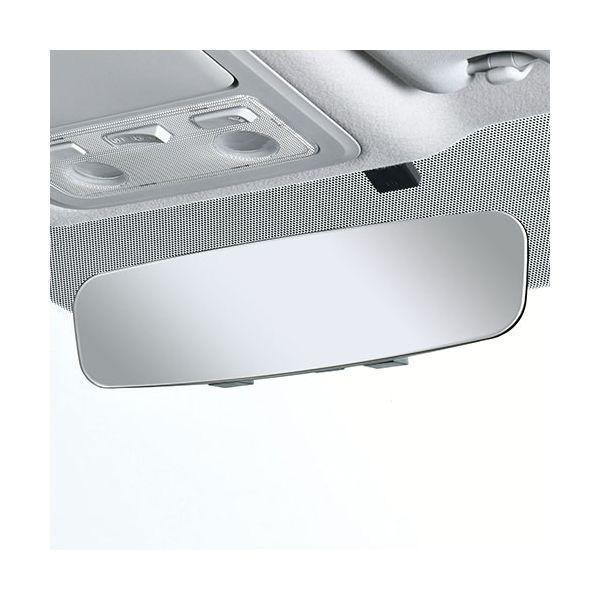 鏡カット面を特殊加工によりラウンド形状にすることで実現したスタイリッシュなフレームレスのルームミラーですこちらの商品はご注文後2-5日（営業日内）程の発送予定となります。