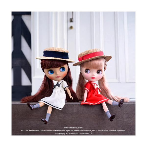 no.5979378・[1/6Doll・ネオブライス用] JM Dear Darling fashion for dolls「半袖セーラーワンピース」・サイズ：ネオブライス・カラー：アイボリー/レッド・セット内容：ワンピース　1点※単品の販...