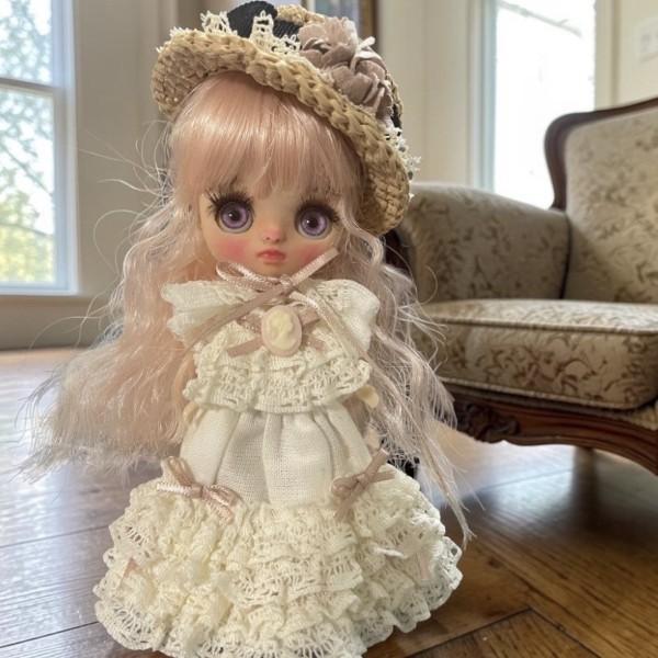 no.B0810006・[カスタムブライス・プチ] FumaDoll「カスタムプチブライス」※※キャンセル不可　お支払いは3日以内にお願いします※※〇ベースドール：パーフェクトコスモアフタヌーン〇ヘア：ウィッグ〇ボディー：海外製ボディ〇眠り...