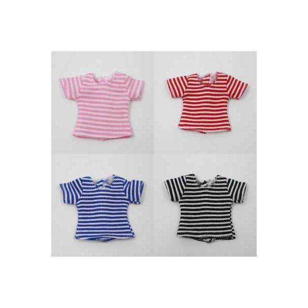 no.B990496PK・[1/6Doll・ネオブライス用] ボーダーTシャツCタイプ※本品はお人形用です。・サイズ：ネオブライスサイズ・内容：トップス　1点※色の濃いアイテムの長時間着用はお控え下さいませ。※再入荷のアイテムに関しましては...