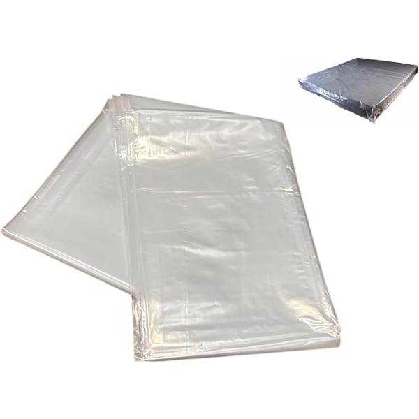 【防塵袋】PE素材を使用した家庭用の防塵袋です。傷がつきにくく、防水・防塵性に優れており、透明なので中身の状態が一目で確認できます。引っ越しやリフォーム時、また長期間使用しないベッドやマットレスを湿気やホコリからしっかり保護します。次に使う...