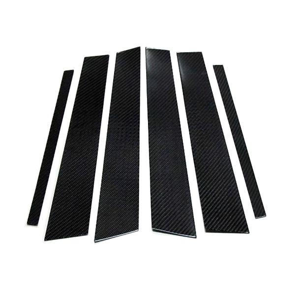 ＢＭＷのピラーパネル(PILLAR PANEL)の１セット(6pcs)です。 適合車種は、BMW、F20 ハッチバック （1-Serise F20 H.Back/'11-'19/5-Door）用になります。こちらのカラーは光沢クリアー仕上げ...