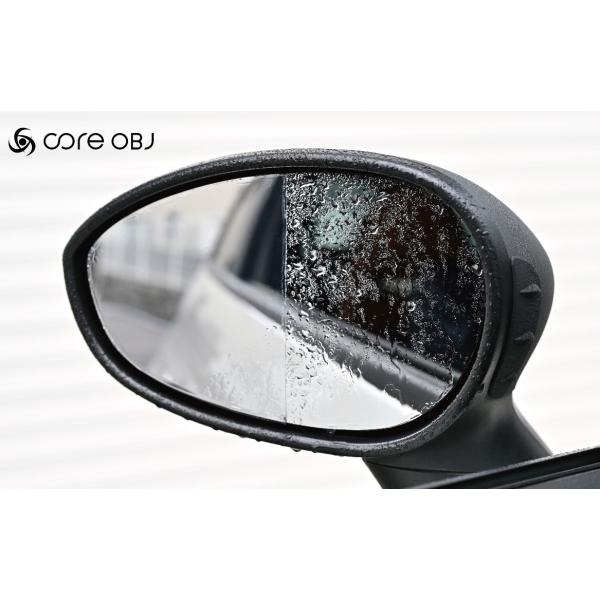 Door Mirror Hydrophilic Film for ABARTH/FIAT (ドアミラー・ハイドロフィリック・フィルム)の1セット(2PCS)です。雨の日のドアミラーの視界を確保する、車種専用形状の親水フィルムです。親水とは水...
