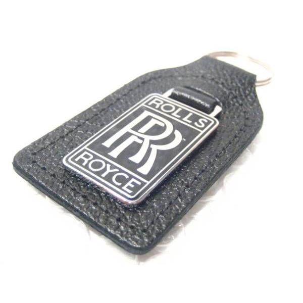 ロールスロイス（ROLLS-ROYCE）のエンブレム＆ロゴがデザインされた、本革レザーキーホルダーです。 サイズはリング部も含んで約８cmで、持ち歩きに丁度良いかと思います。※表示価格は品物・１点の金額です。★こちらの商品は、送料の安いメー...