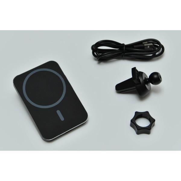 マグネティック ワイヤレス カーチャージ ホルダー(Magnetic Wireless Car Charge Holder) です。タイプは、1.スタンダード:CS-MWCH-01(サイズ：W64 x H93 x T8 mm) 2.スリム:...