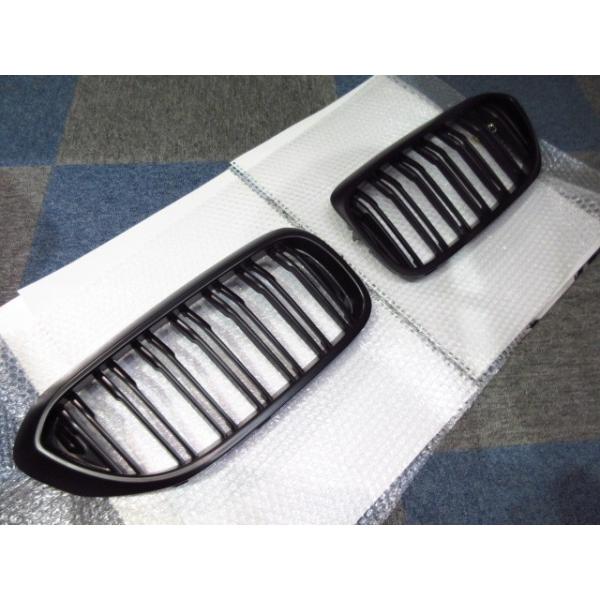 ＢＭＷ のフロントグリルの１セット(2pcs)です。 適合車種は、・BMW G11/G12（ニュー7シリーズ）・BMW G30/G31（ニュー5シリーズ）です。 本体カラーは、M Parformanceを彷彿させるオールマットブラックになり...