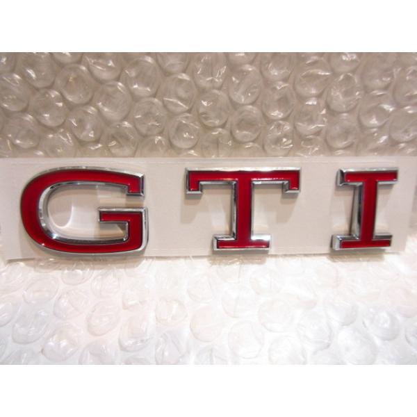 VW用 Rear Emblem for Volkswagen GTI (CO-VRE-GTI)です。 カラーはレッドで、サイズ120x25(mm)です。 こちらの製品で、Golf8 GTIの純正リアエンブレムにモデルチェンジできます。 最新...