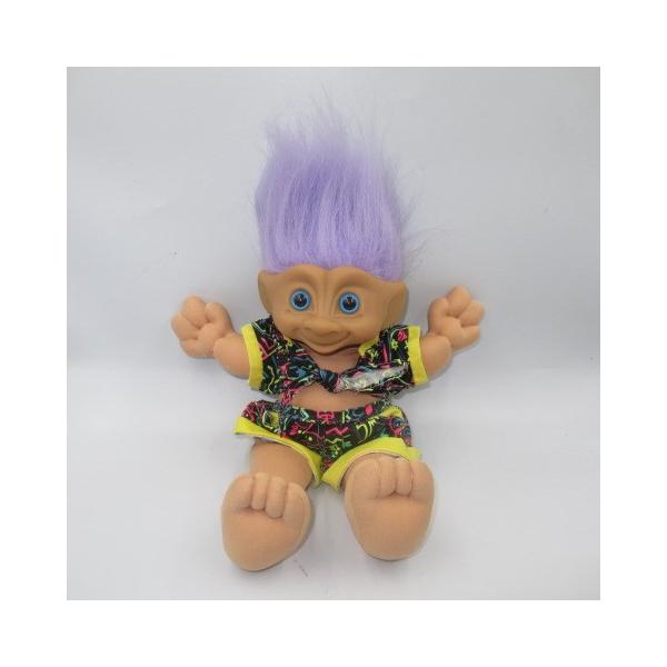 ＜商品説明＞【メーカー名】　【サイズ】約４０センチ(髪の毛含む)【商品説明】可愛いビンテージのトレジャートロールです！お腹の宝石が可愛いです！中古になりますので多少の傷みや汚れがあります。※こちらの商品は海外での買いつけ商品になっております...