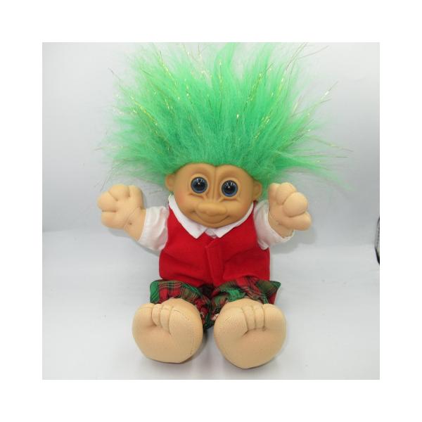 ＜商品説明＞【サイズ】　約３２センチ【商品説明】Russ　Trollの人形です！可愛いコスチュームを着ています！中古になりますので多少の傷みや汚れがあります。※こちらの商品は海外での買いつけ商品になっております。ビンテージ商品ですので、汚れ...