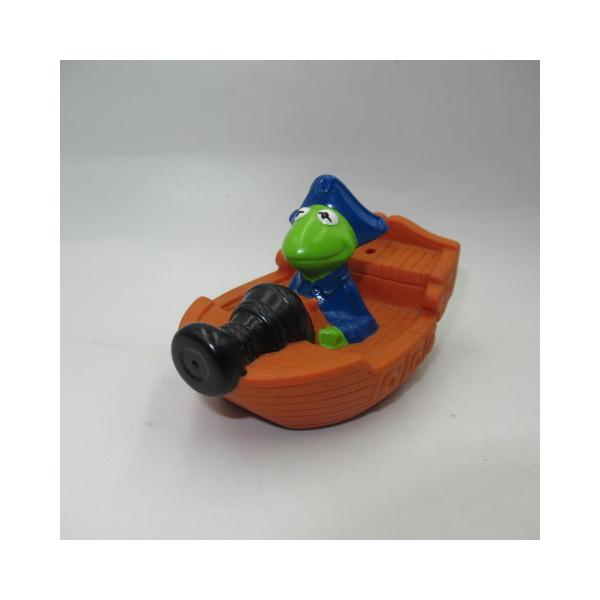 ＜商品説明＞【サイズ】　約９×６センチ【商品説明】カーミットのフィギュアです！船に乗っています！可愛いです！中古になりますので多少の傷みや汚れがあります。※こちらの商品は海外での買いつけ商品になっております。ビンテージ商品ですので、汚れ等が...