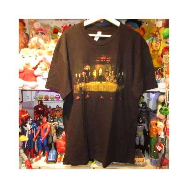 ＜商品説明＞【サイズ】　Men’s　XLサイズ【商品説明】ホラーキャラクターの最後の晩餐です！Men’sのXLサイズで肩幅約５７センチ、身幅約５８センチ、着丈約７８センチです。色はブラック、新品です★※こちらの商品は海外での買いつけ商品にな...