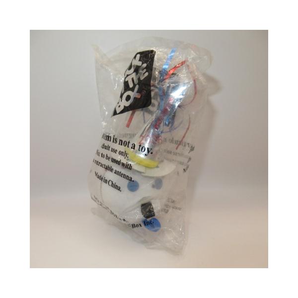 ＜商品説明＞【サイズ】　直径約４．５センチ【商品説明】ジャックインザボックスのミールトイのアンテナトッパーです！車のアンテナに刺して飾ります★可愛いです。※こちらの商品は海外での買いつけ商品になっております。ビンテージ商品ですので、汚れ等が...