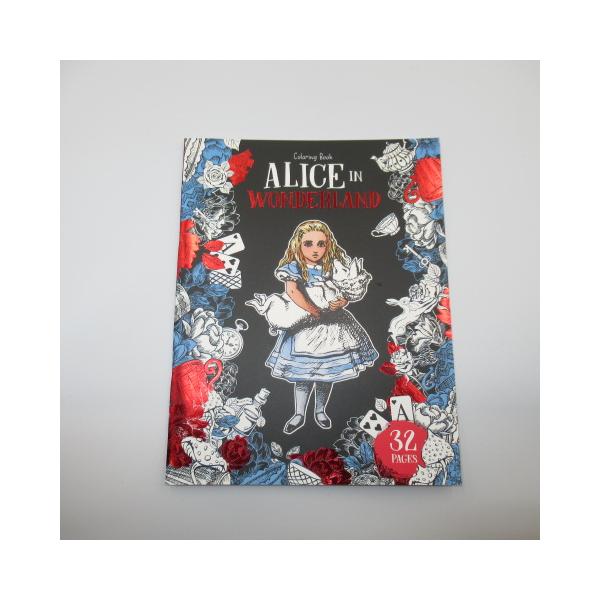 ＜商品説明＞【サイズ】　約２１．５×２７．５センチ【商品説明】アリスインワンダーランドのカラーリングブックです！中の絵も可愛いです！全３２ページ※こちらの商品は海外での買いつけ商品になっております。ビンテージ商品ですので、汚れ等がある場合が...