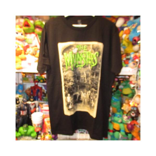 ＜商品説明＞【サイズ】　Men’ｓLサイズ【商品説明】The MunstersのＴシャツです。Men’ｓのＬサイズで肩幅約50センチ、身幅約55センチ、着丈約74センチです。色はブラック、新品です★※こちらの商品は海外での買いつけ商品になっ...