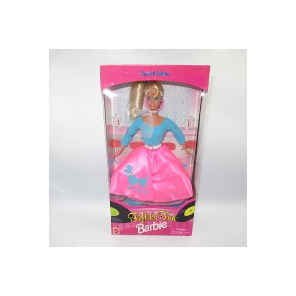 ＜商品説明＞【サイズ】　約２８センチ【商品説明】1996年製のFifties Fun Barbieです！可愛いプードルのスカートです！中古になりますので多少の傷みや汚れがあります。※こちらの商品は海外での買いつけ商品になっております。ビンテ...