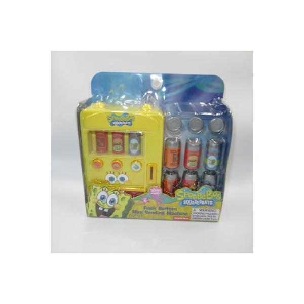 ＜商品説明＞【サイズ】　約１７×１２×７センチ【商品説明】スポンジボブの自販機のおもちゃです！コインを入れるとお買い物ができます！※こちらの商品は海外での買いつけ商品になっております。ビンテージ商品ですので、汚れ等がある場合がございます。そ...