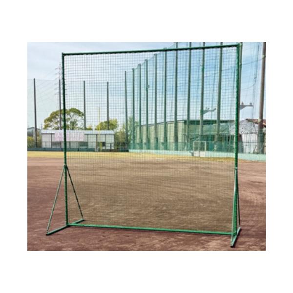 ★防球用フェンス　フレーム34★素材/ポリエチレン440T(400d)/60本★サイズ/高さ250cmx巾300cmX脚120cm★スチール製フレーム（ネット付き）★日本製お客様での組立となっております。