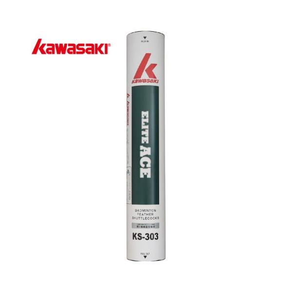 商品名：バドミントン ELITEACE エリートエース 3 検定合格球メーカー名：KAWASAKI 日本バドミントン協会第2種検定合格球サイズ2（27℃〜33℃）, 3（22℃〜28℃）, 4（17℃〜23℃）素材:水鳥羽根＋天然２層コルク