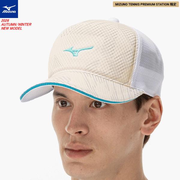 MIZUNO ミズノ キャップ【PREMIUM STATION限定】アジャスターには扱いやすい定番のアメリカンタイプを採用アパレルでのコーディネートだけでなく、シューズやラケットともカラーを連動させているため全身コーディネートが可能です。■...
